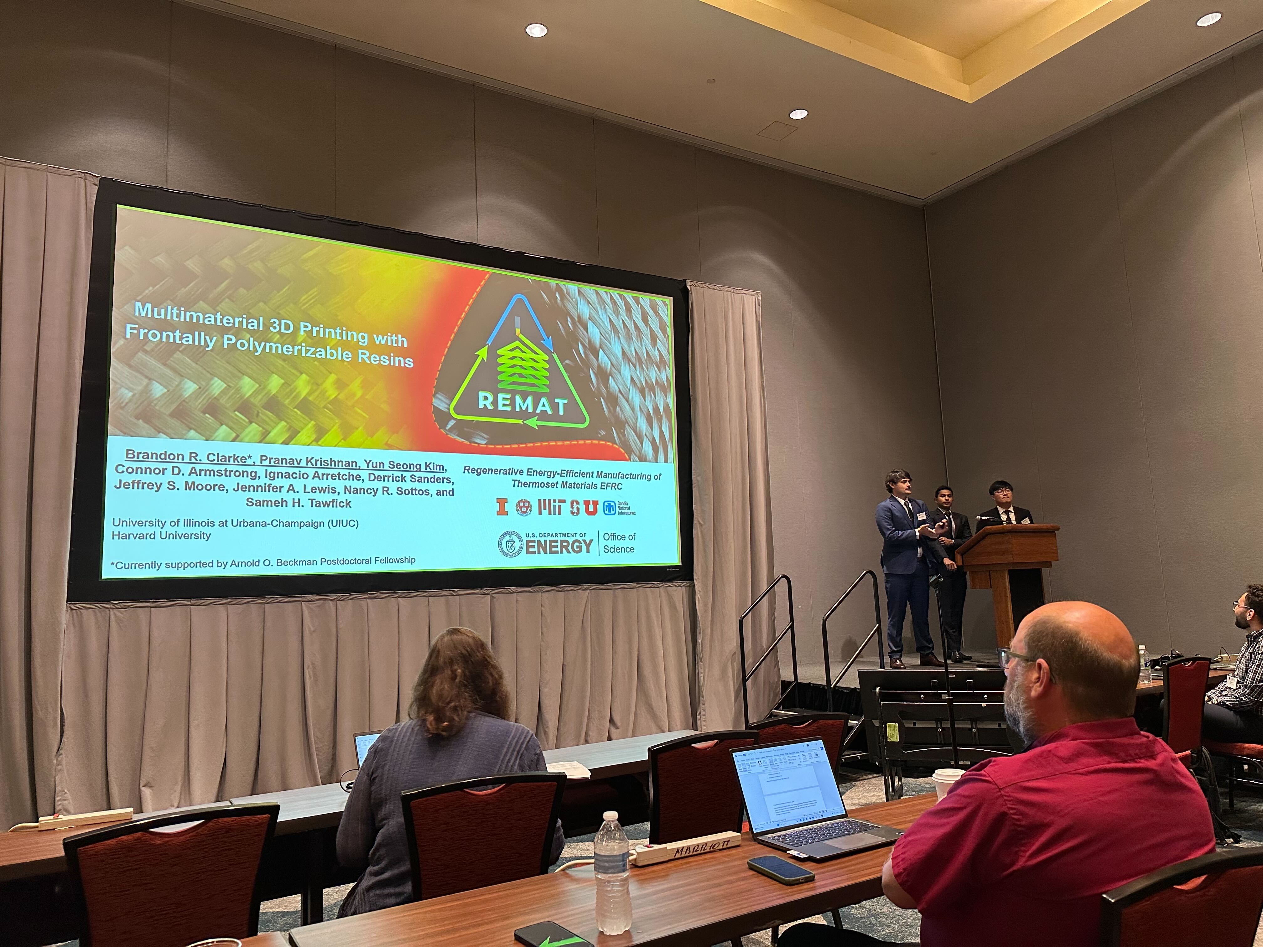 REMAT Researchers Present at 2025 EFRC-Hub-CMS-CSS PI Meeting | EFRC ...